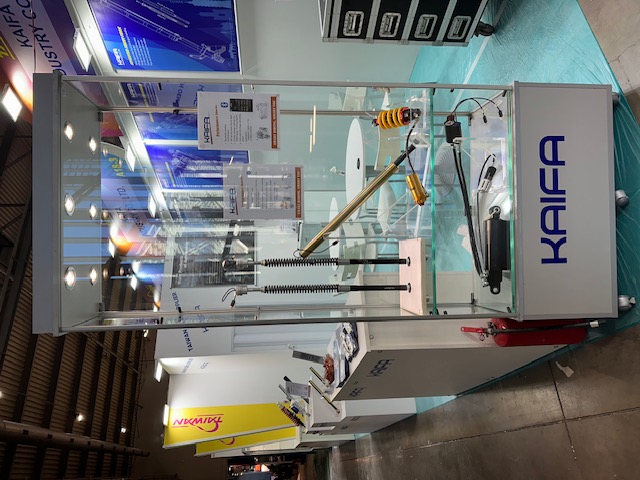 2023年米蘭國際機車暨配件展-開發工業 台灣 緩衝器 專業 設計 製造 KAIFA Industry CO., LTD. Taiwan shock absorber professional