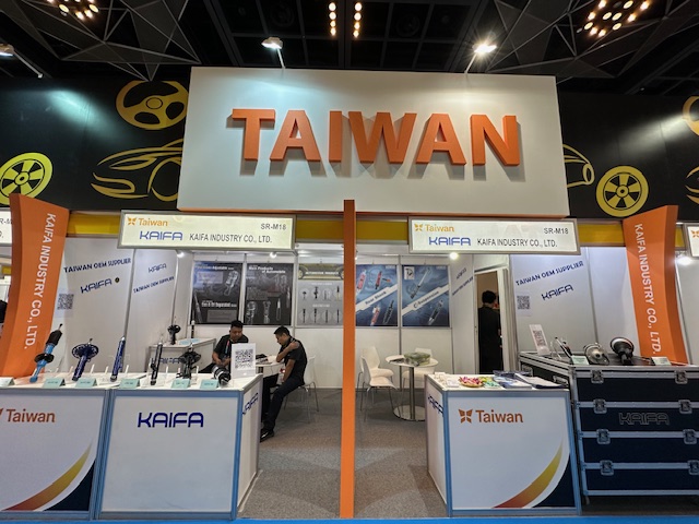 2023 Automechanika Dubai-開發工業 台灣 緩衝器 專業 設計 製造 KAIFA Industry CO., LTD ...